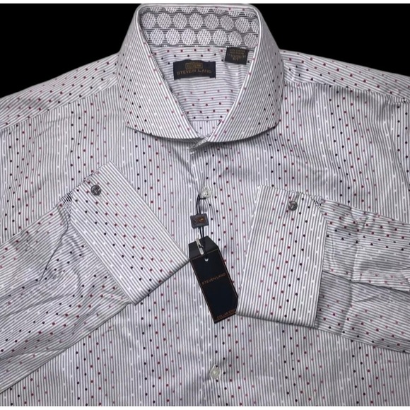 Steven Land | Shirts | Steven Land Button Shirt Mens 7 12 Big Tall ...